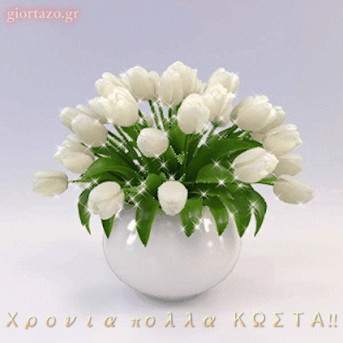 ΚΩΣΤΑ ΚΩΣΤΑΚΗ ΚΩΝΣΤΑΝΤΙΝΕ ΚΩΝΣΤΑΝΤΙΝΑ ΝΤΙΝΑ ΝΤΙΝΟ ΧΡΟΝΙΑ ΠΟΛΛΑ GIF ...