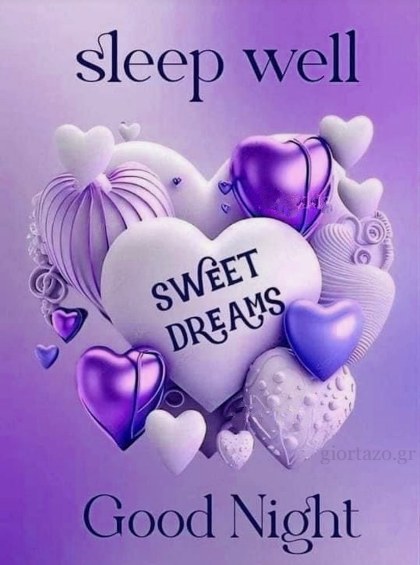 Good Night Sleep Well !! - Giortazo.gr